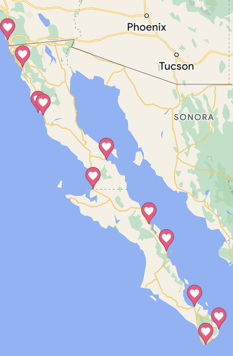 Baja in summer in a van – Adrian Falvey